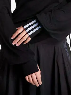 Y3 Cinched Drape Long-sleeve Top