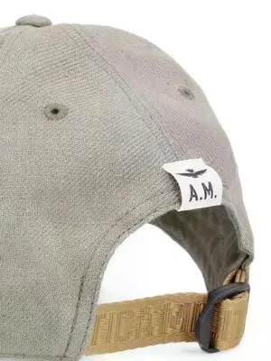 AERONAUTICA MILITARE Embroidered Logo Baseball Cap - Grey