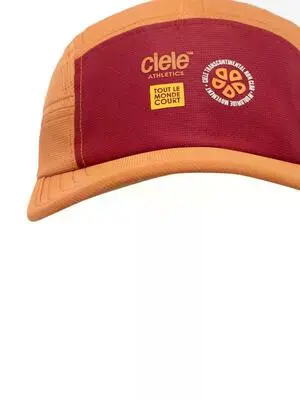 CIELE Gocap Sc Logo-print Panelled Cap - Orange