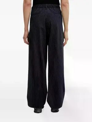 Filling Pieces Pinstripe-pattern Pleated Wide-leg Pants