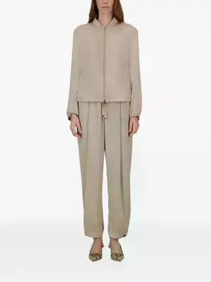 Herno Zip-fastening Bomber Jacket - Neutrals