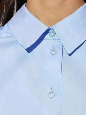 GESTUZ Cropped Cotton Shirt