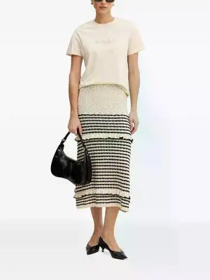 POLLINI Viktoria Logo-debossed Tote Bag