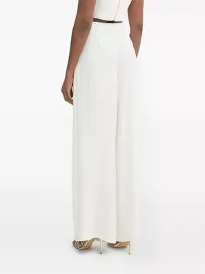 FRACOMINA Logo Plaque Palazzo Pants