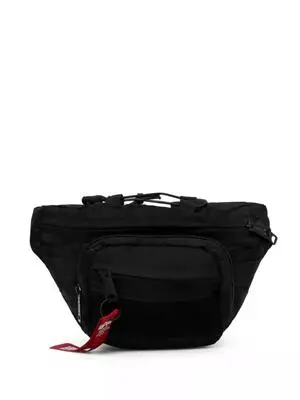 Alpha Industries Zip-up Belt Bag - Black