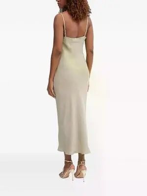 Guess Satin Midi Dress - Neutrals