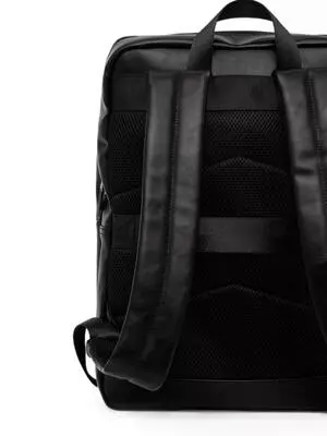 AERONAUTICA MILITARE Logo Plaque Zip Pocket Backpack