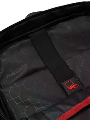 AERONAUTICA MILITARE Logo Plaque Zip Pocket Backpack