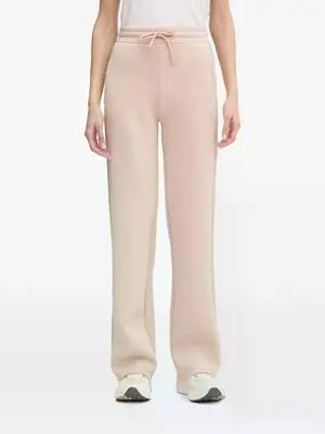 Guess Logo-embossed Drawstring Track Pants - Neutrals
