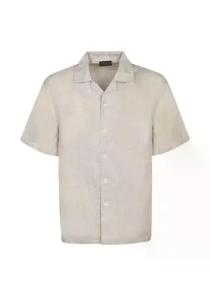 DELL'OGLIO Short-sleeve Bowling Shirt