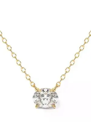 Diamond Essentials 14kt Yellow Solitaire Diamond Pendant Necklace - Gold