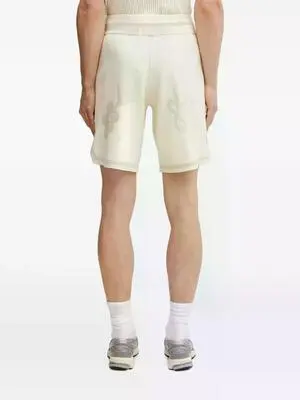 Filling Pieces Intarsia Knit Drawstring Shorts