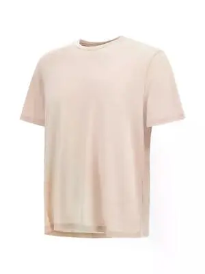 Herno Short-sleeved Wool T-shirt - Neutrals