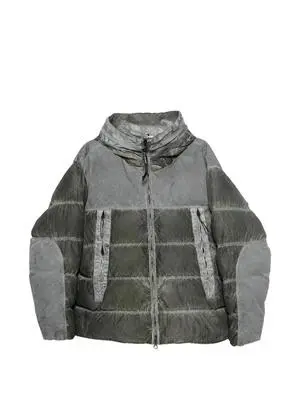 C.P. COMPANY Padded Hooded Jacket - Grey