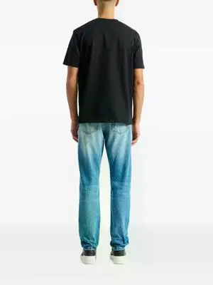 Balmain Logo-patch T-shirt
