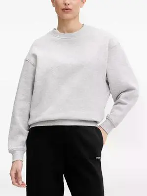 Guess Embroidered Dropped Shoulder Sweatshirt