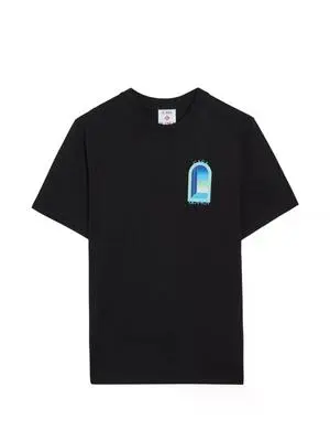 Casablanca Graphic-print T-shirt - Black