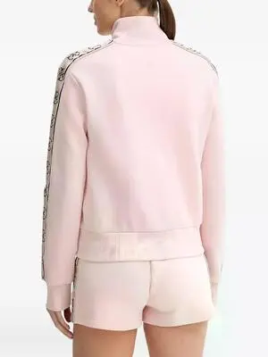 Guess Logo Tape Zip-up Track Jacket