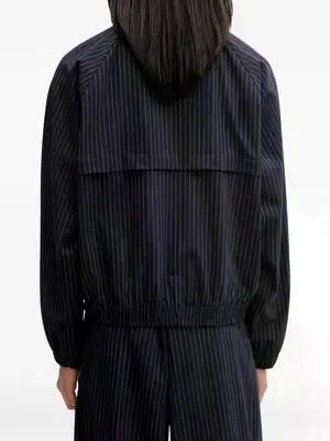 Filling Pieces Pinstripe Logo Patch Jacket