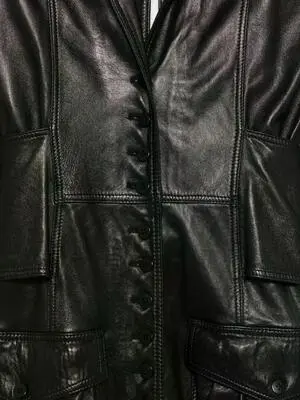 A.N.G.E.L.O. VINTAGE CULT 1980s Button-down Leather Coat