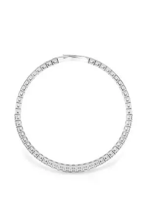 Diamond Essentials 14k White Gold 3 Carat Round-cut Diamond Bracelet