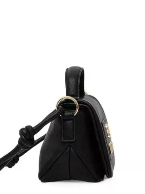 Moschino Logo Plaque Tote Bag