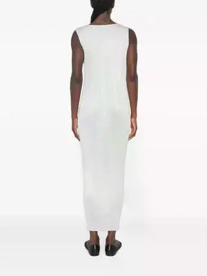 Issey Miyake Sleeveless Midi Dress