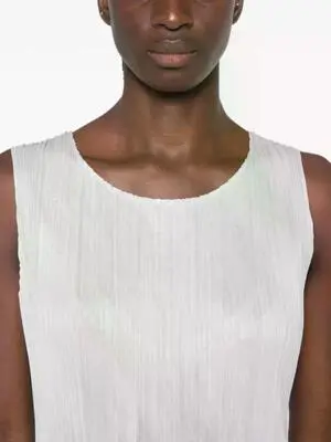 Issey Miyake Sleeveless Midi Dress