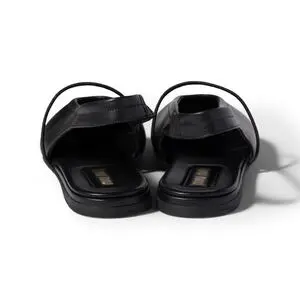 Miu Miu Leather Slingback Ballerinas