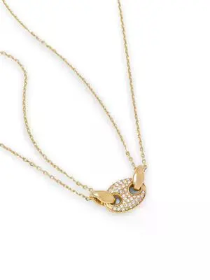 Guess Marina Crystal-embellished Layered Necklace - Gold
