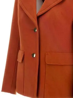 Max Mara Single-breasted Wool Jacket