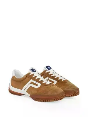 Polo Ralph Lauren Suede Low-top Sneakers With Logo Detailing