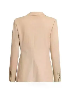 Elie Saab Double-breasted Drill Blazer