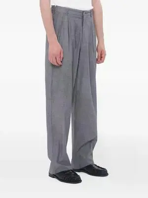 MAGLIANO Pleated Straight-leg Trousers