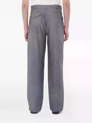 MAGLIANO Pleated Straight-leg Trousers