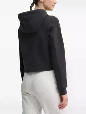 Guess Logo-print Cropped Hoodie