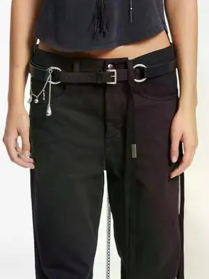 ANN DEMEULEMEESTER Charis Embellished Leather Belt