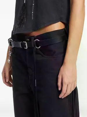 ANN DEMEULEMEESTER Charis Embellished Leather Belt