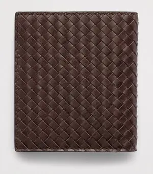 Prada Leather Woven Wallet