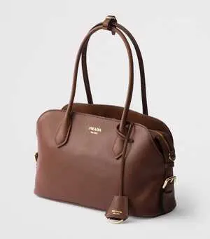 Prada Medium Leather Shoulder Bag