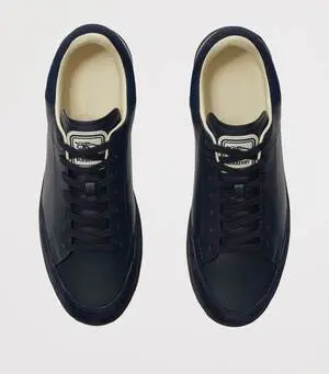 Burberry Leather And Suede Set Sneakers