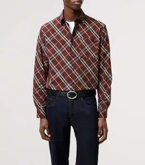 Burberry Cotton Check Shirt