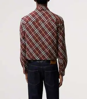 Burberry Cotton Check Shirt