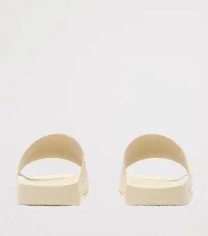 Burberry Logo Slides - Beige
