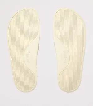 Burberry Logo Slides - Beige