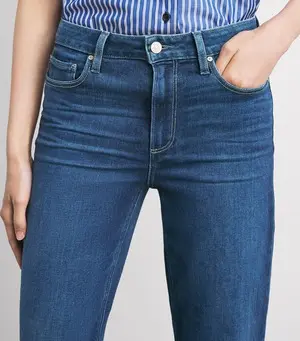 Paige Mason Ankle Straight Jeans