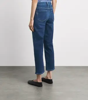 Paige Mason Ankle Straight Jeans