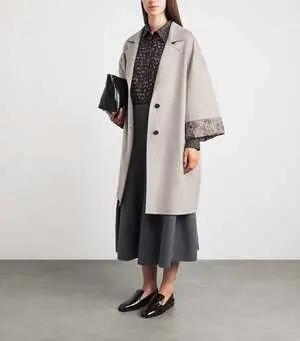 Colombo Cashmere-blend Trench Coat