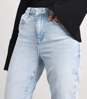L'Agence Tati Cropped Micro Bootcut Jeans