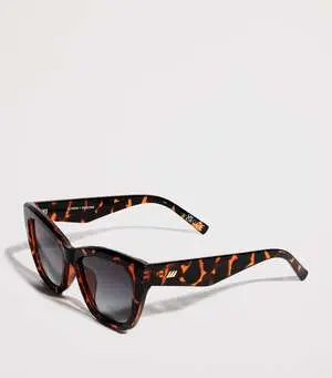 Le Specs Lumen Cat Eye Sunglasses - Brown